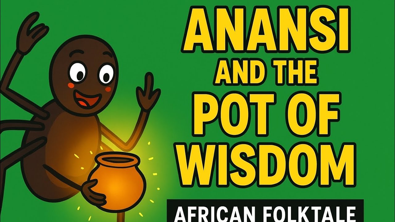 Anansi and the Pot of Wisdom | African Folktales with Moral Lessons ep2 ...