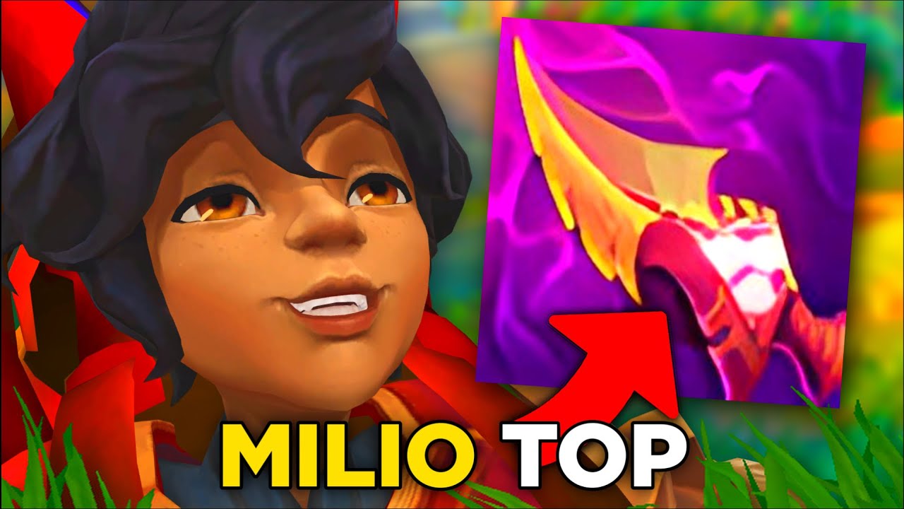 Milio TOP troche denerwuje w League of Legends - YouTube