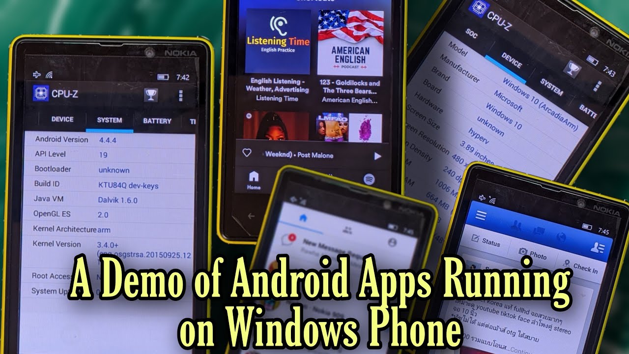 A Demo of Android Apps Running on Windows Phone |Nokia Lumia 820 ...