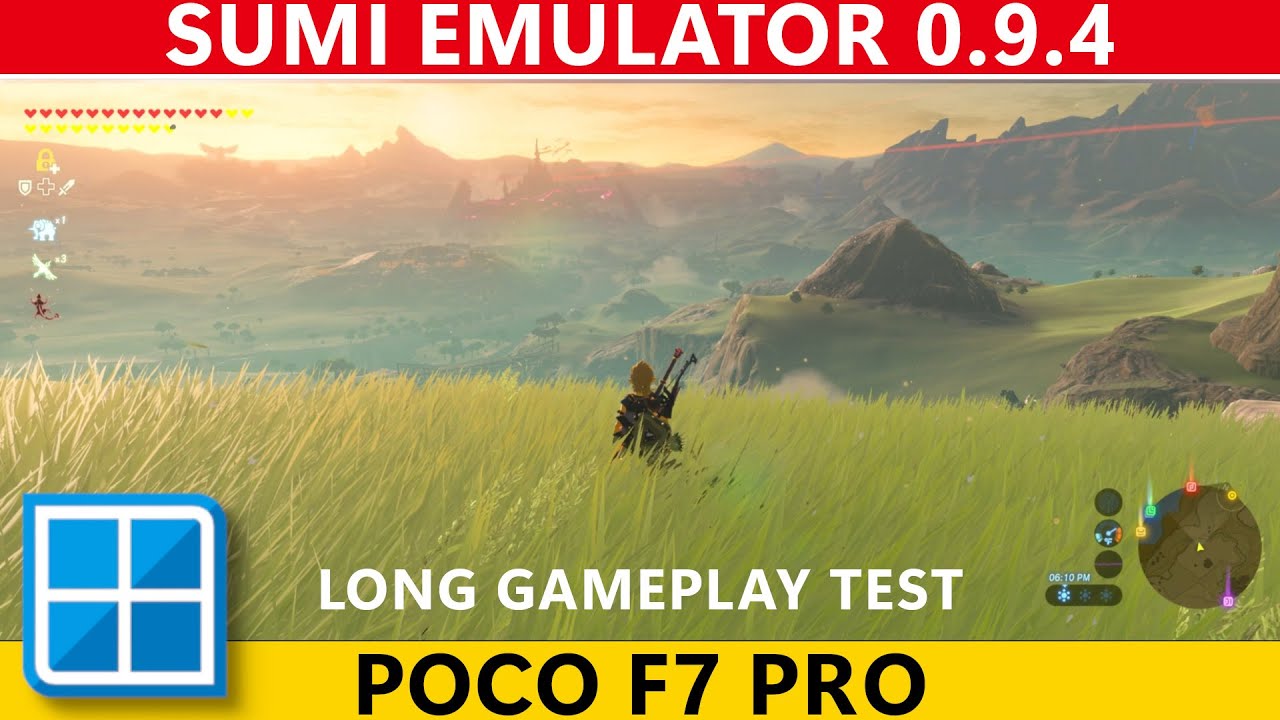 SUMI Emulator 0.9.4 (Android) - Zelda: Breath of The Wild Long Gameplay ...