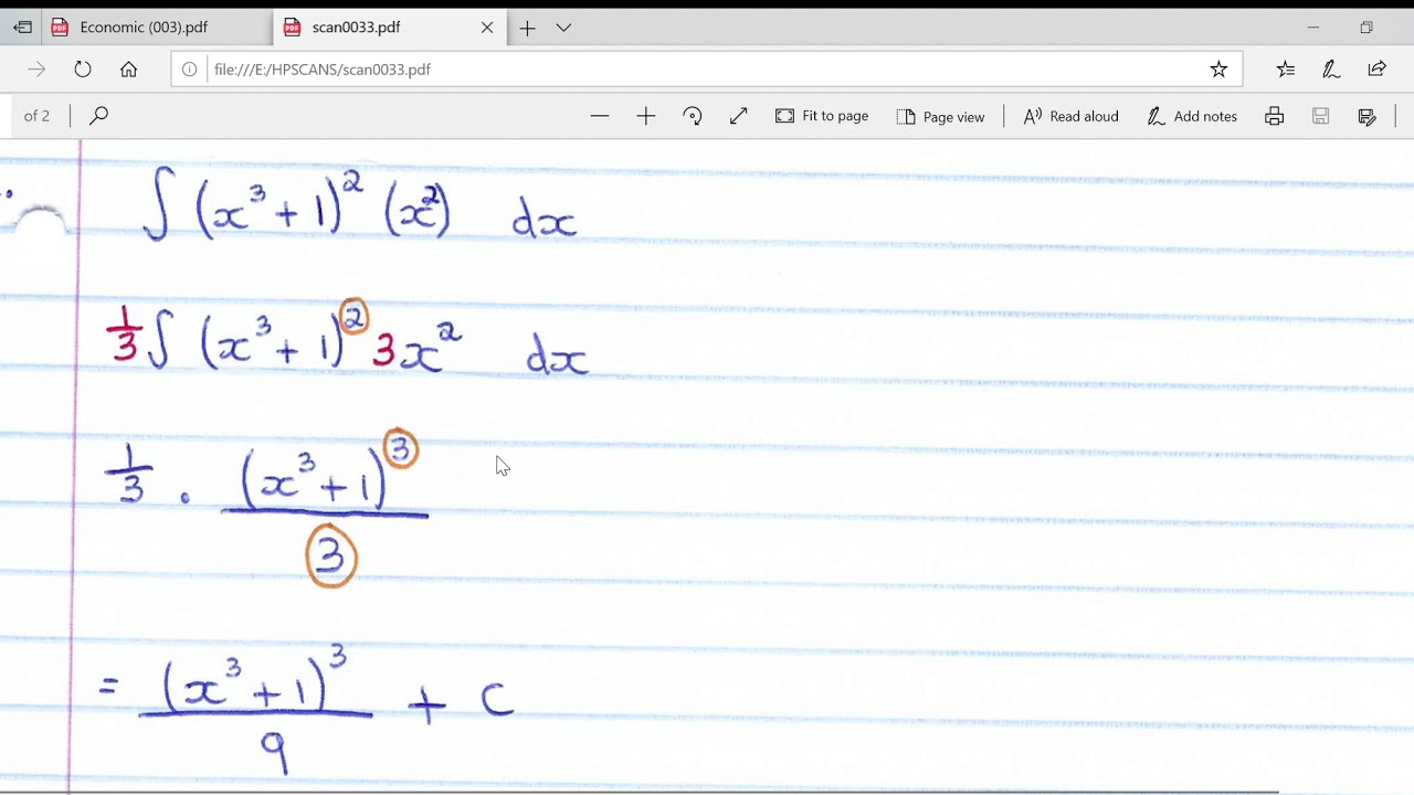 AP Maths Lesson - Integration (Introduction) - YouTube