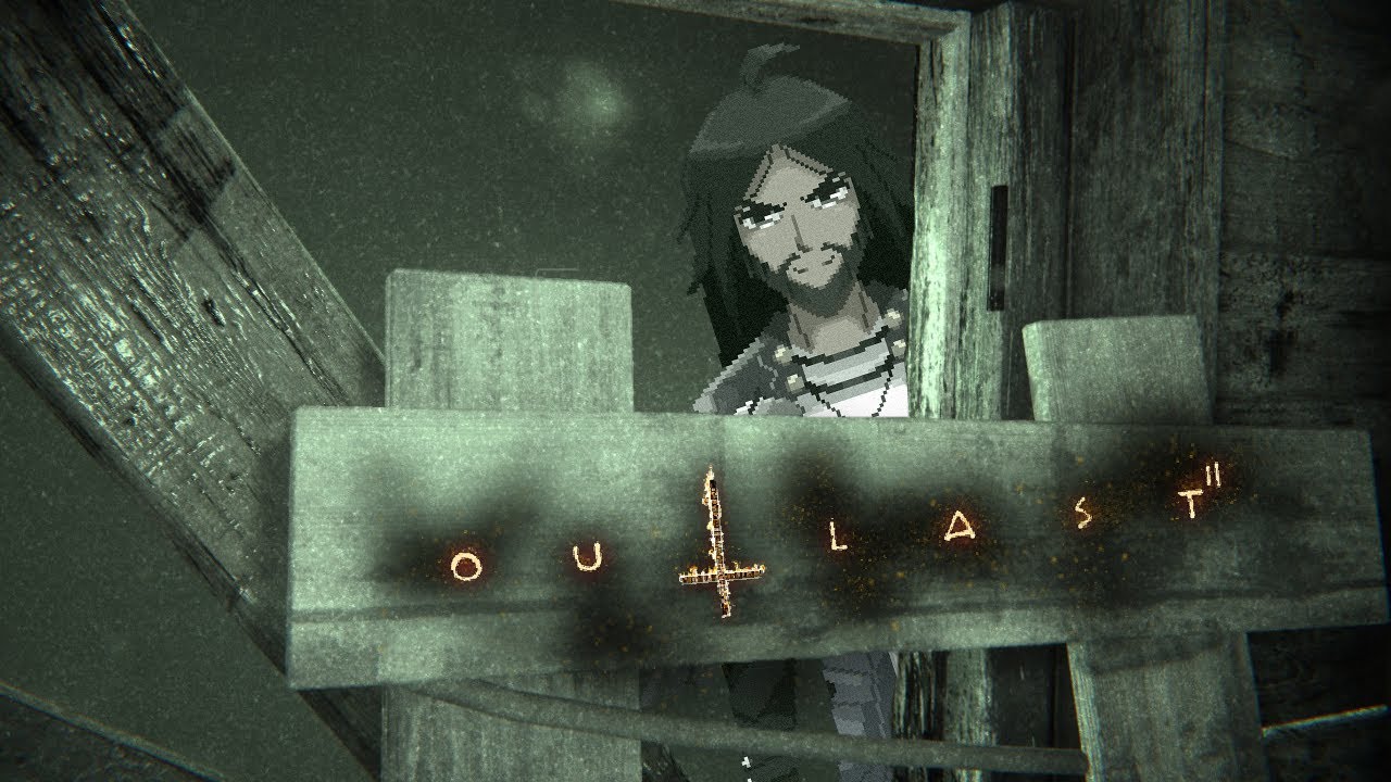 【Outlast 2】#3 - It's raining blood and Outlast 2 man is facing his ...