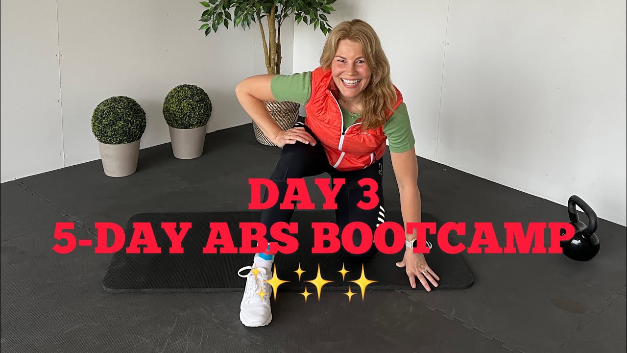 💙DAY 3 | 5-DAY ABS BOOTCAMP CHALLENGE - YouTube