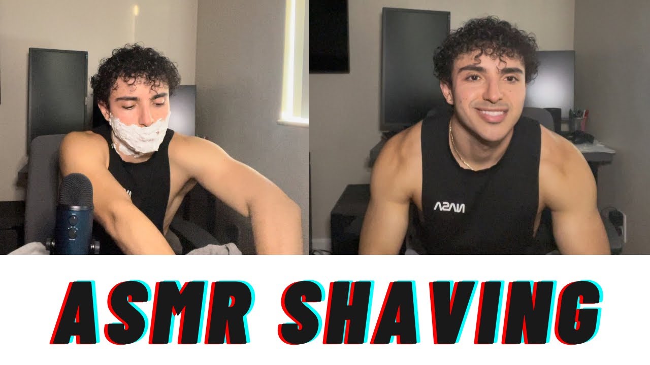 💈 ASMR Shaving, Barbershop whispers 🪒 - YouTube