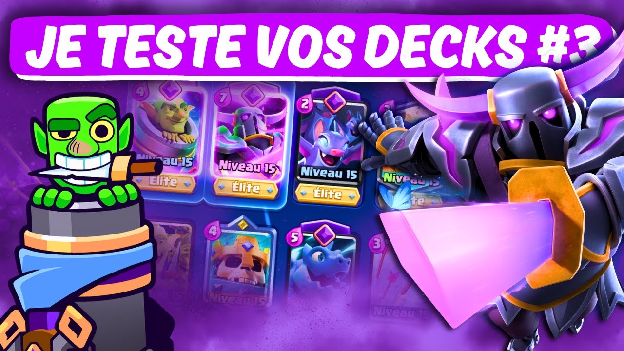 Son Deck Mortier est IMPRESSIONNANT ! ( Je teste vos decks #3) - YouTube