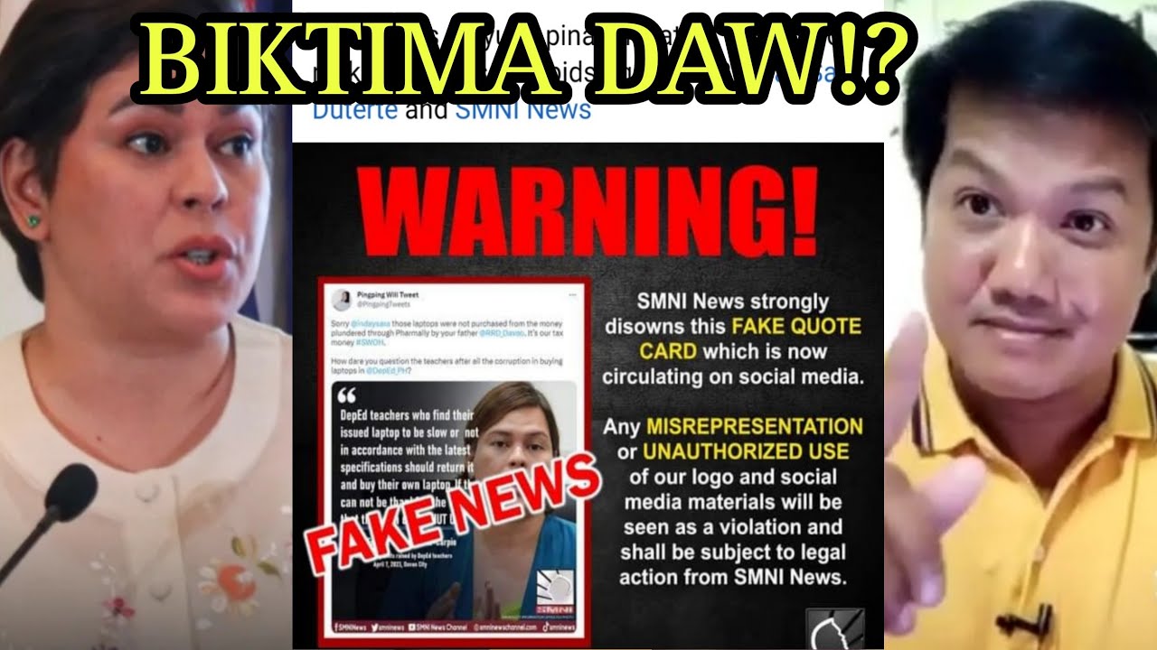 NAKU PO! BIKTIMA NG FAKE NEWS NG PULANGAW, LOL - YouTube