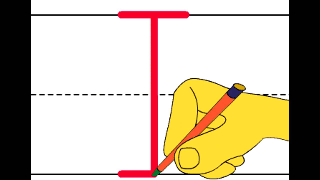 How to write the English Alphabet I | How to Write Alphabet Capital ...