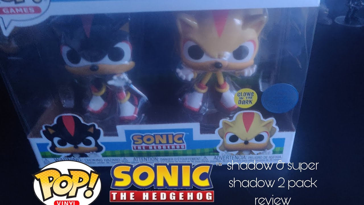 funko pop shadow & super shadow 2 pack review - YouTube