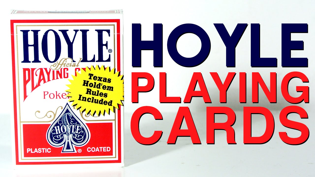 Deck Review - Hoyle Red Edition Playing Cards [HD] - YouTube