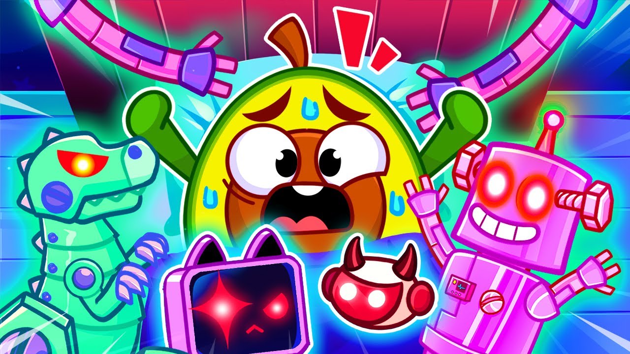 Don't Stay Up Late Baby Avocado 💤😱 Go To Sleep 😴 Funny Story by ...