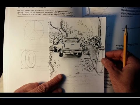 Draw shapes art lesson: cube, cylinder, sphere - YouTube