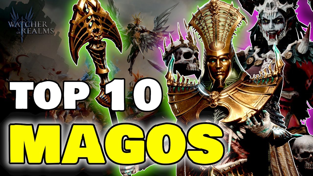 Estos son los MEJORES 10 MAGOS | Watcher of Realms en Español - YouTube