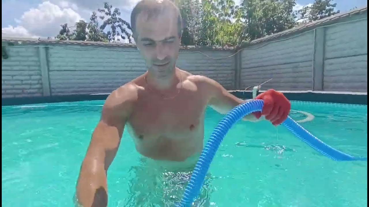 Купил новый шланг на подводный Робот пылесос ZX300 intex - YouTube