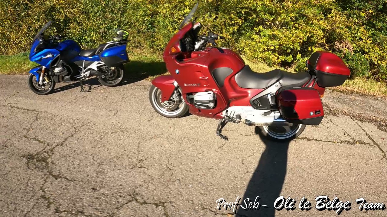 BMW R1100 RT vs R1250 RT. 22 années d'évolutions by prof Seb. - YouTube