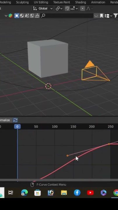 Blender Camera Path Animation #3d #animation - YouTube