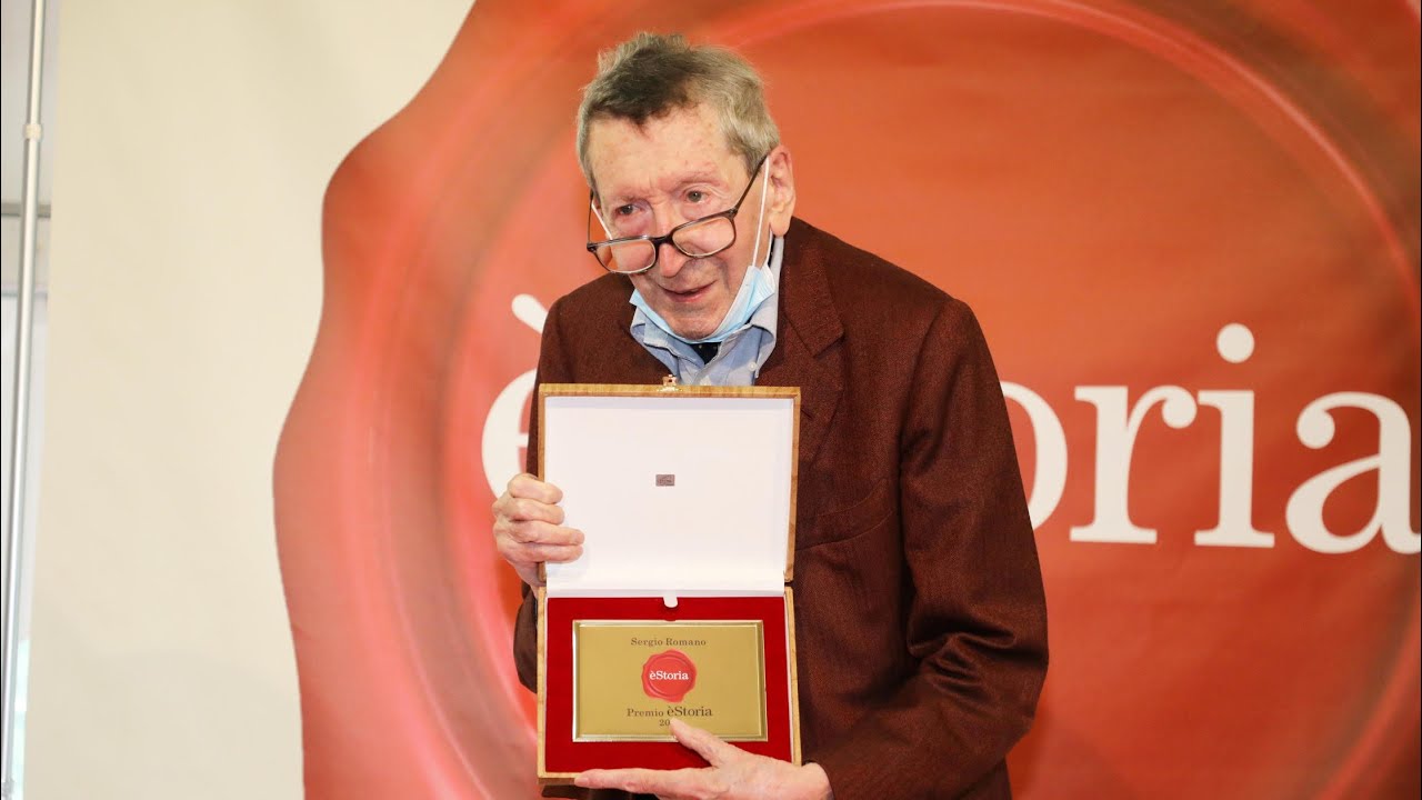 Premio èStoria 2021 a Sergio Romano - YouTube