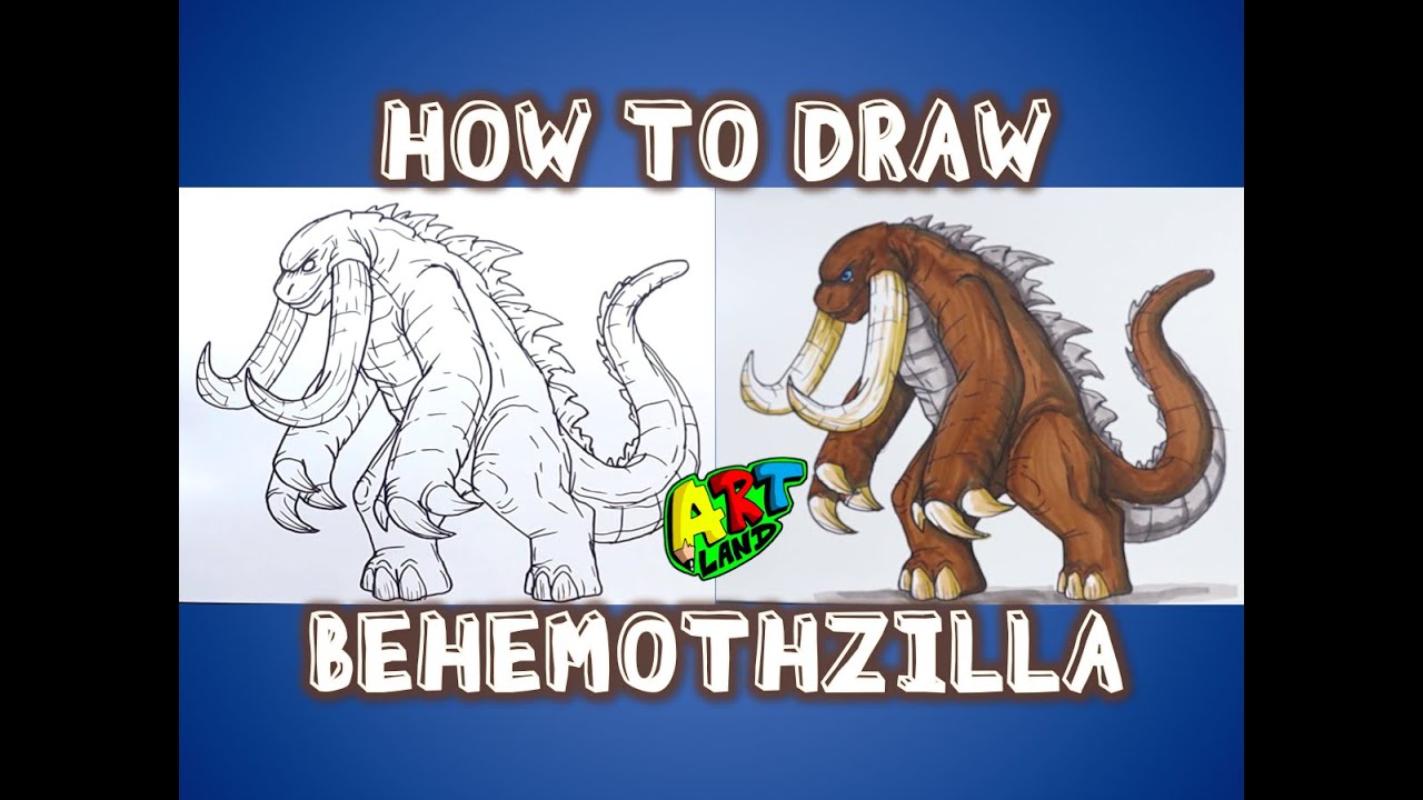 How to Draw BEHEMOTHZILLA - YouTube