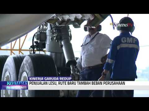 Keuntungan Garuda Indonesia Melorot 90%