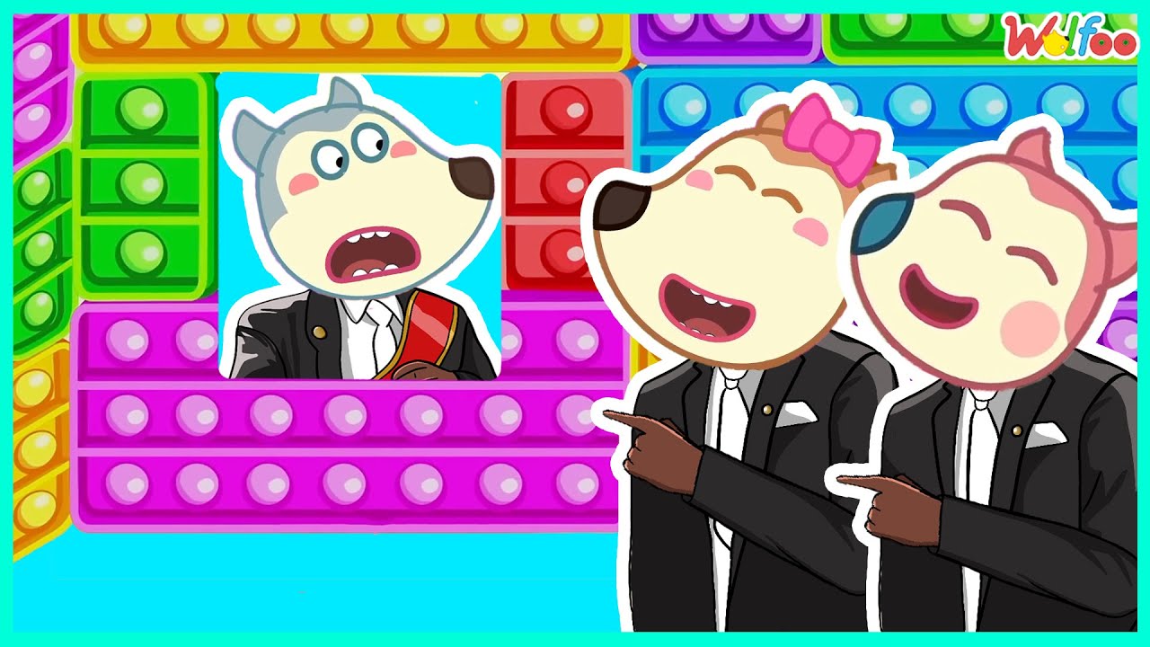 Wolfoo Pop It Challenge | Coffin Dance Meme Song - YouTube