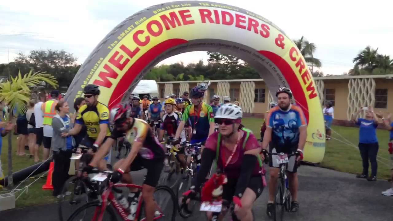 Smart Ride 2012 Riders Start The Journey - YouTube