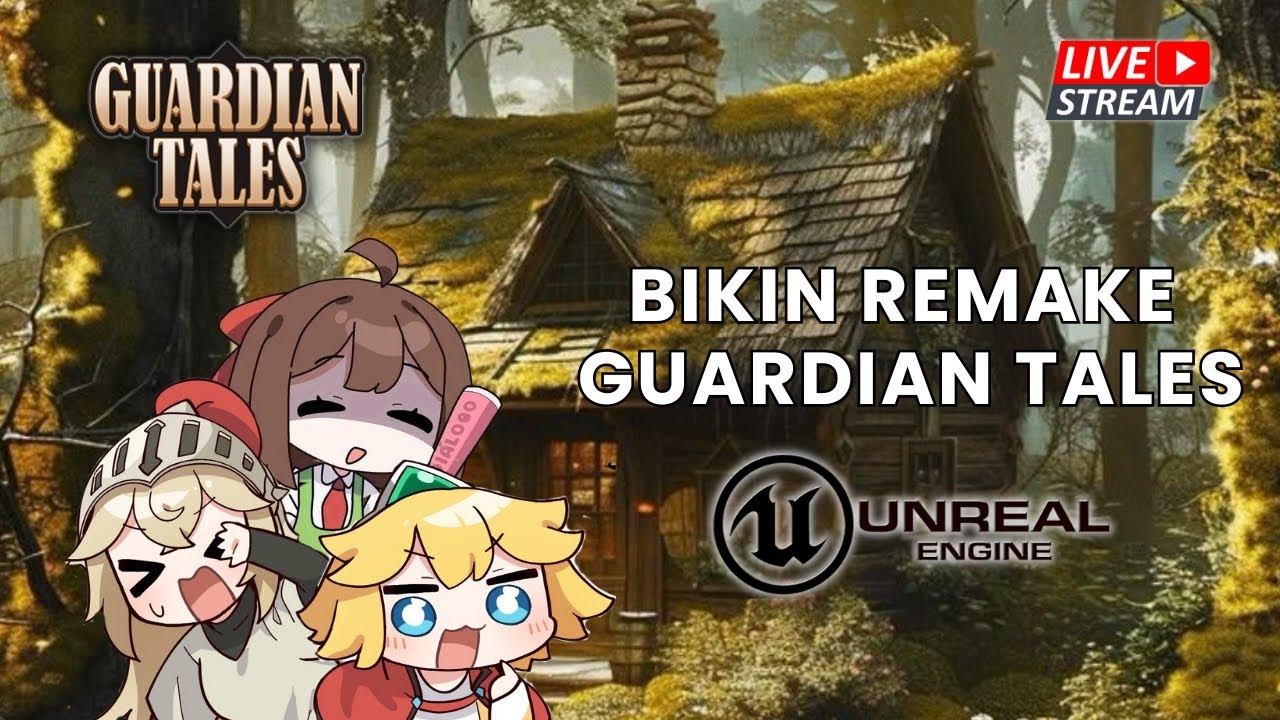 🔴 Live Remake Guardian Tales Indonesia | Apakah Sekarang Kita Bisa Coding? - YouTube