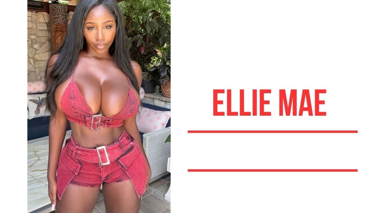 Beautiful Girls in the world | Plus size model : Ellie Mae | Ellie the empress bio , wiki, facts ...