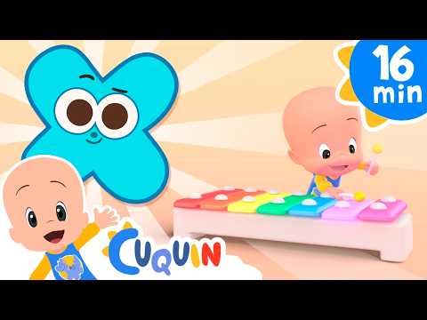 SIng the lowecase letters | Let it Rain !! | Funny Kids songs | Cleo y Cuquín