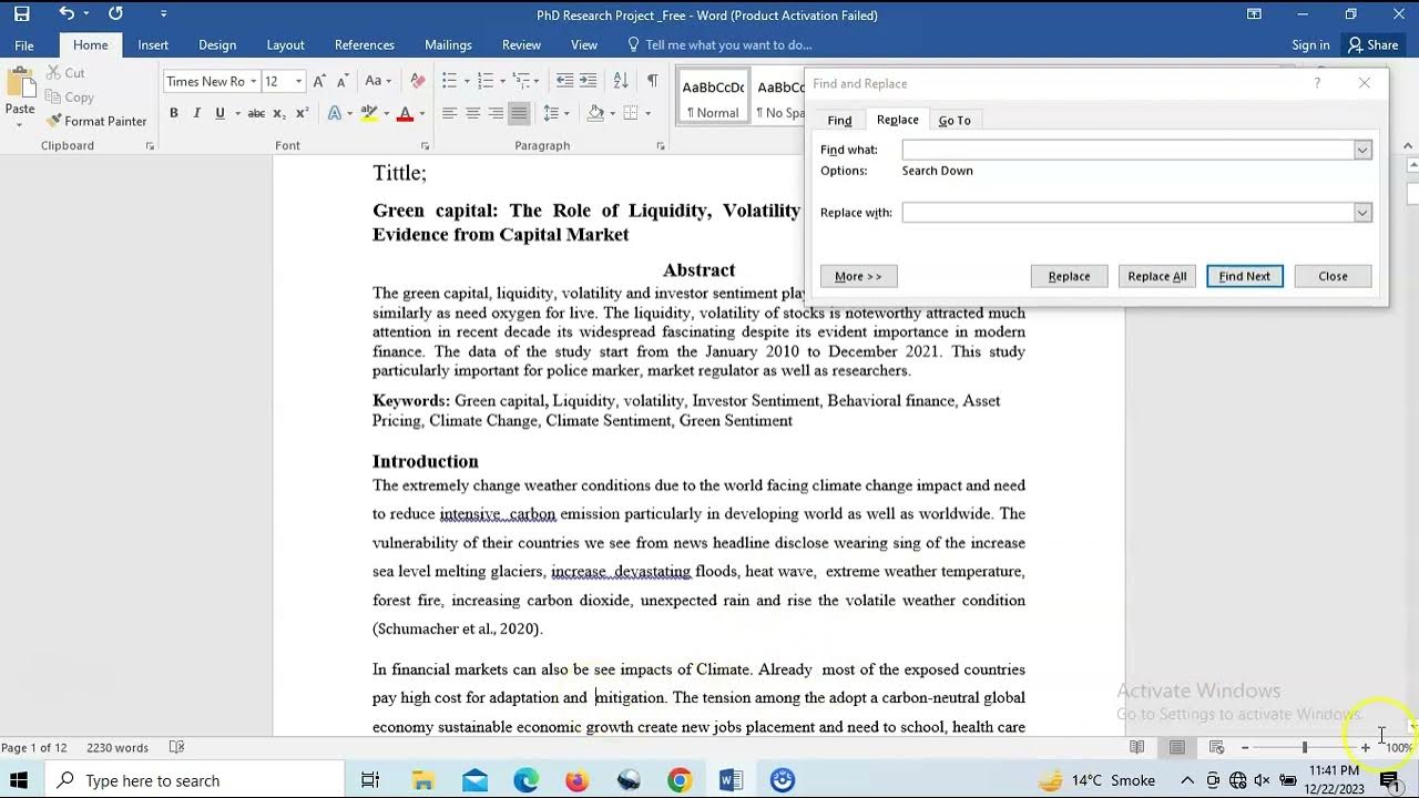 How to Delete or remove Extra spaces in to the Dissertation by using the MS Word I all Extra ...