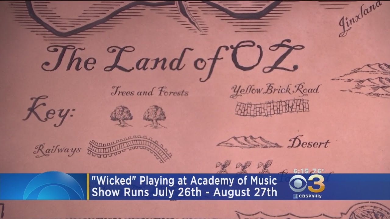 Wicked Returns To Philadelphia's Academy Of Music - YouTube