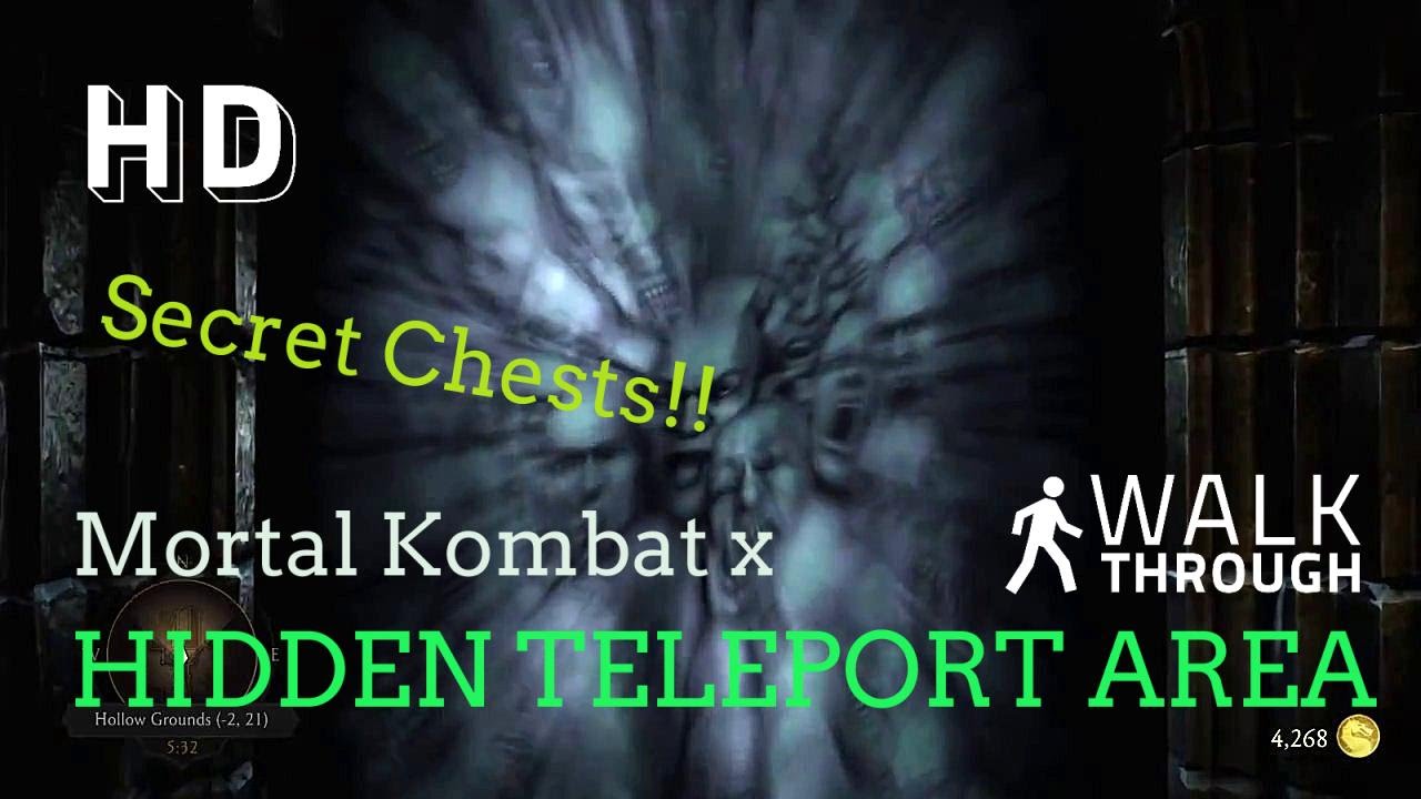 Mortal Kombat X - HIDDEN AREA INSIDE THE KRYPT! - HIDDEN CHESTS! - YouTube