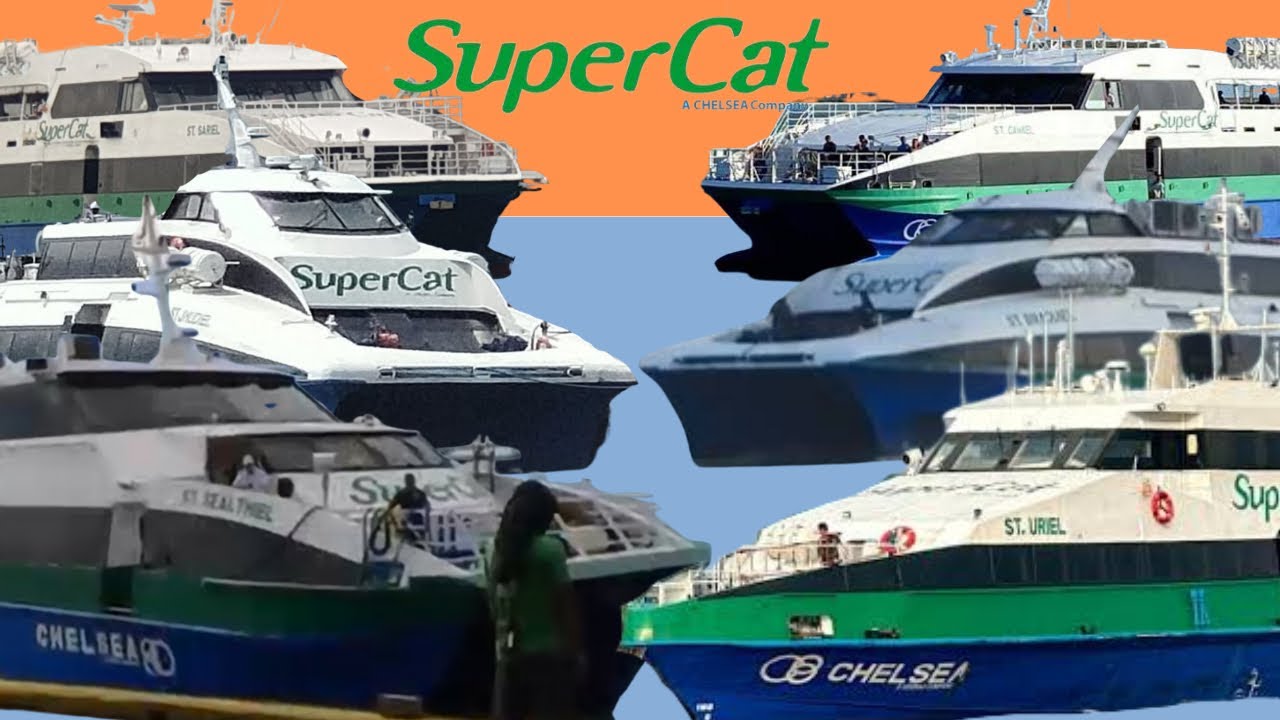 Fleet of the Supercat Fast Ferry (SCFFC) of the Philippines. - YouTube