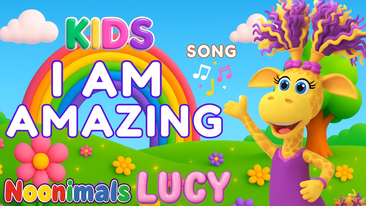 Mindfulness For Kids | I Am Amazing Kid Songs | Positive Affirmations ...