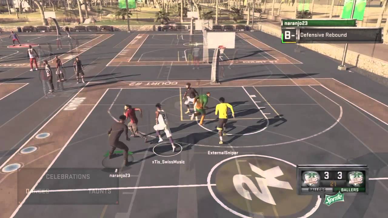 Nba 2k17 My Park Early gameplay - YouTube