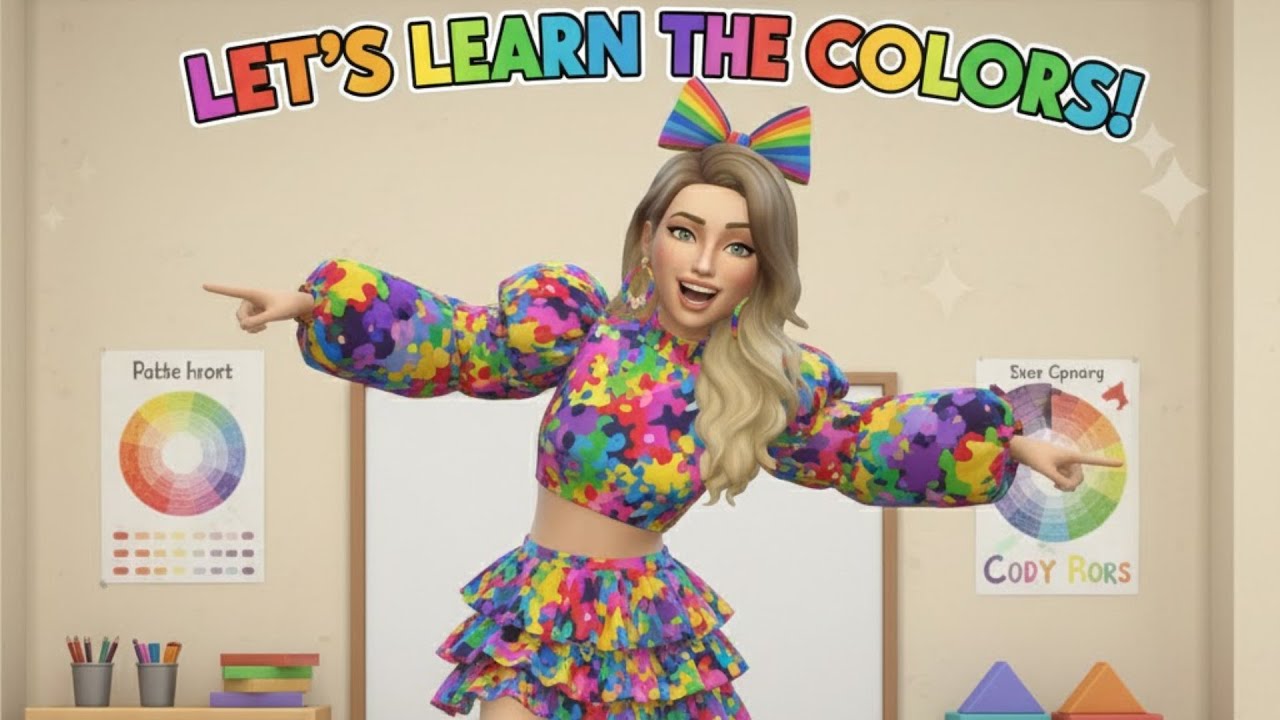 Let's Learn the Colors! STORYBOOK - YouTube