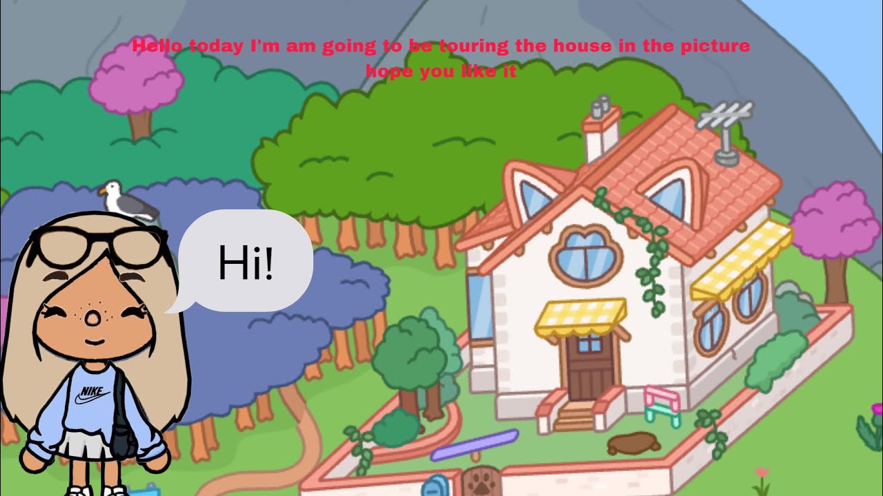 (Touring the animal house in Toca world)#tocalifeworld #tocaboca # ...
