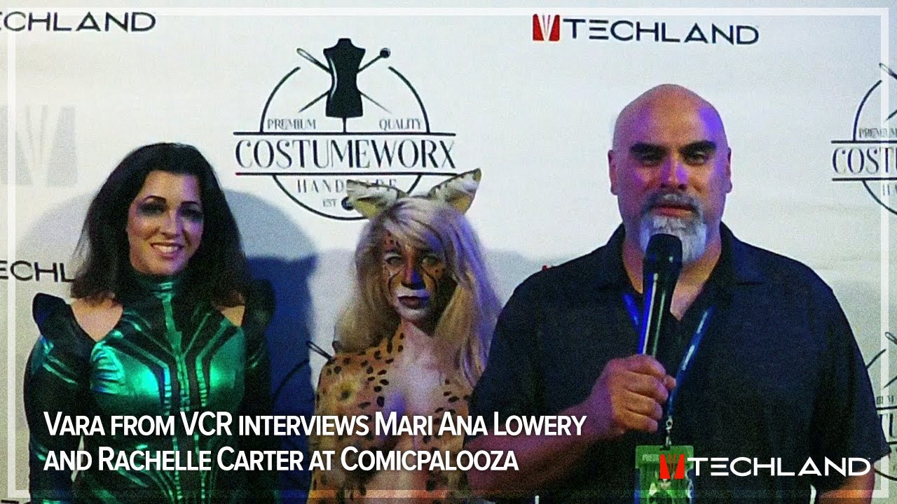 VCR Show interviews Mari Ana Lowery & Rachelle Carter at Comicpalooza ...