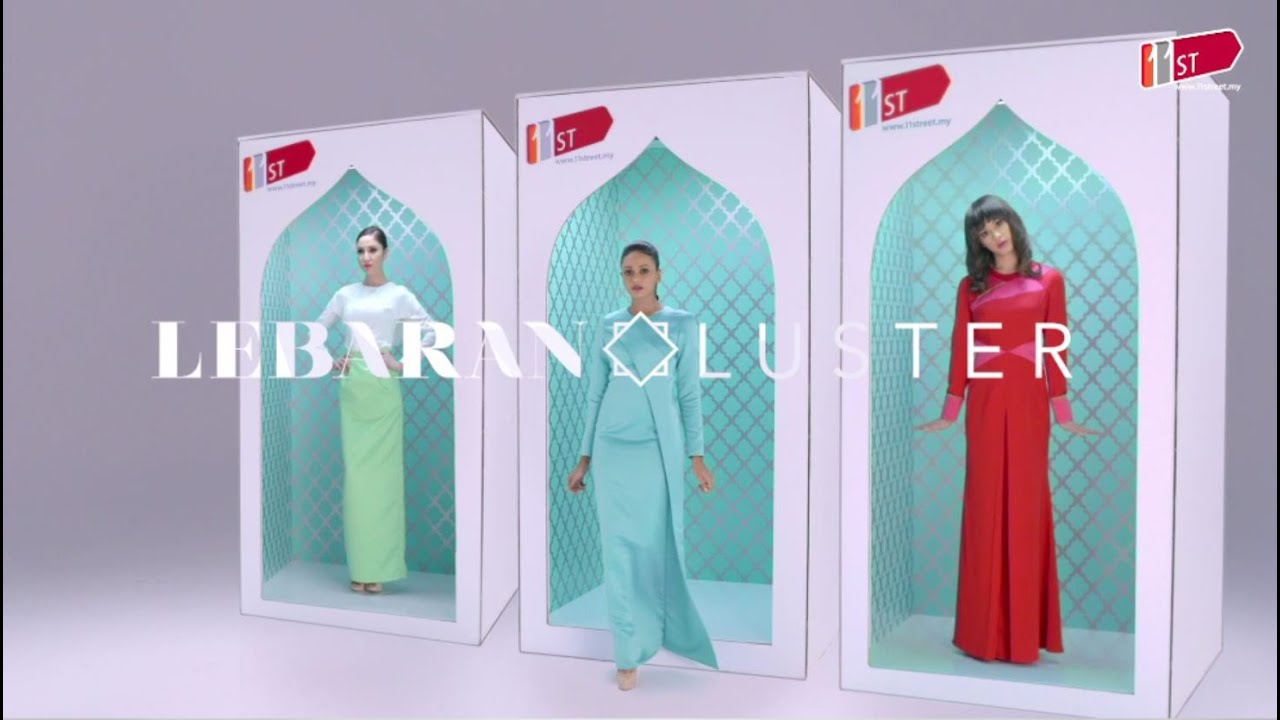 LEBARAN LUSTER - Designer collection for Raya at 11street - YouTube