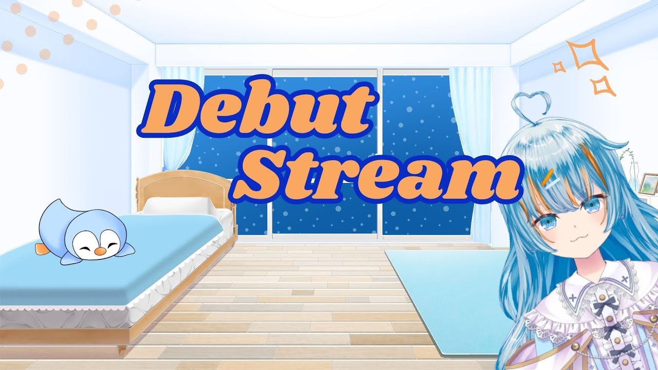 Penguin Vtuber Debut!! - YouTube