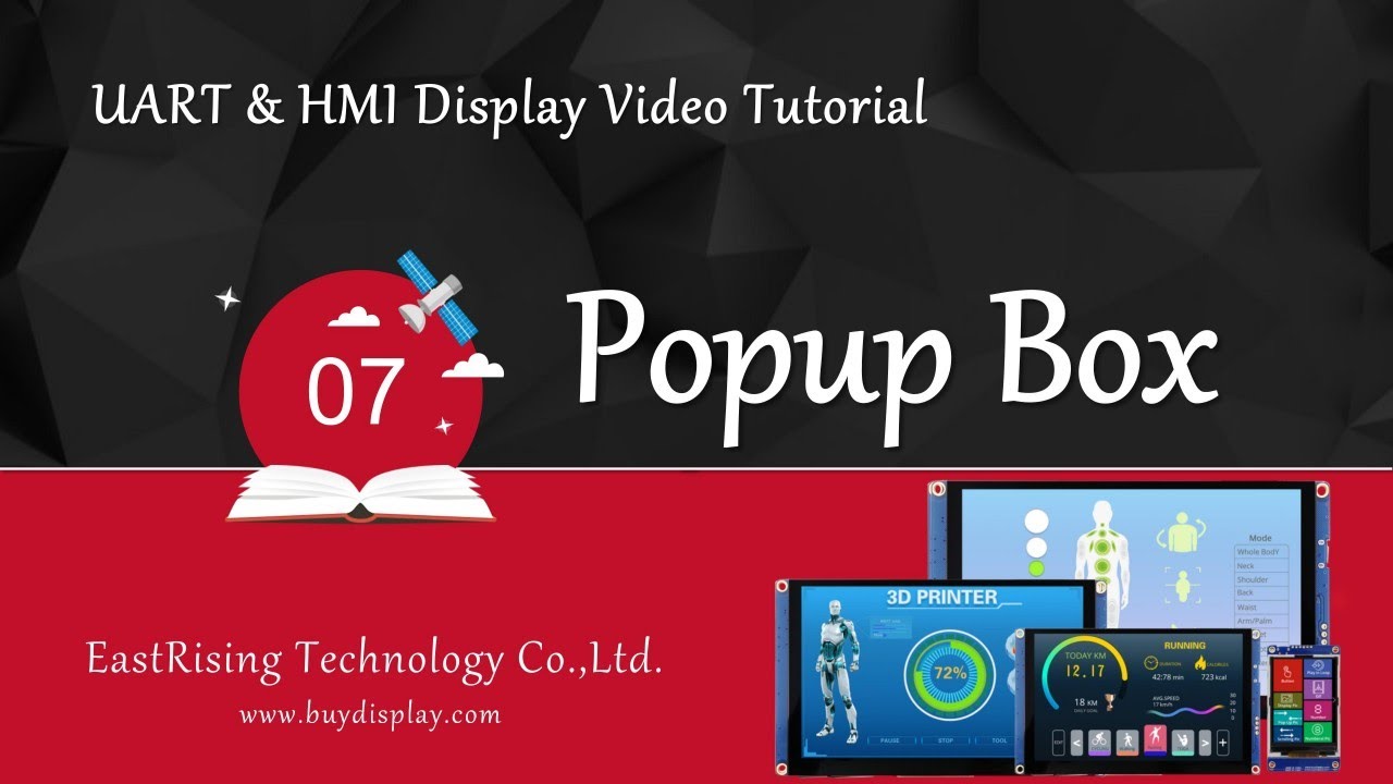 7-Popup Box for UI Editor II of HMI/UART TFT LCD Display Module - YouTube