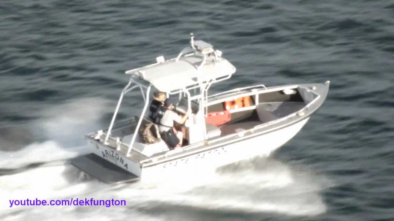 Arizona State Police Boat - YouTube