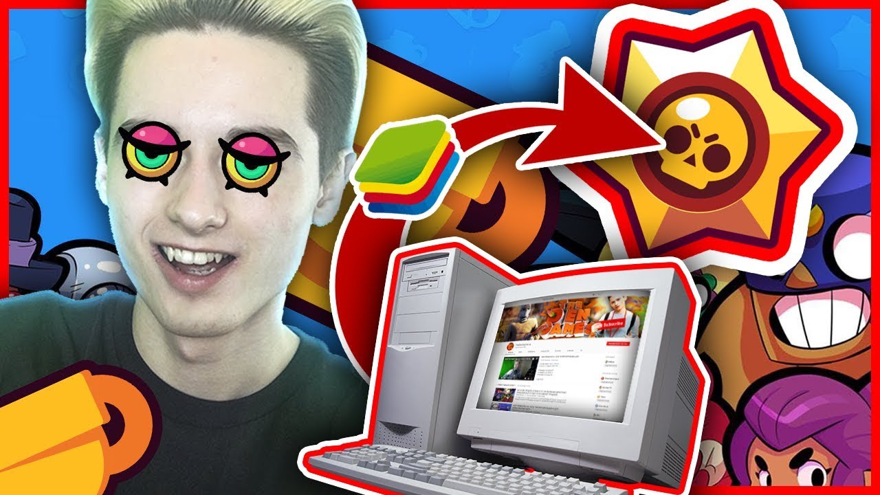 ̮̮̃̾•̃̾ ИГРАЮ В BRAWL STARS С ПК ЧЕРЕЗ BLUE STACKS! ЛУЧШАЯ МОБИЛЬНАЯ ...