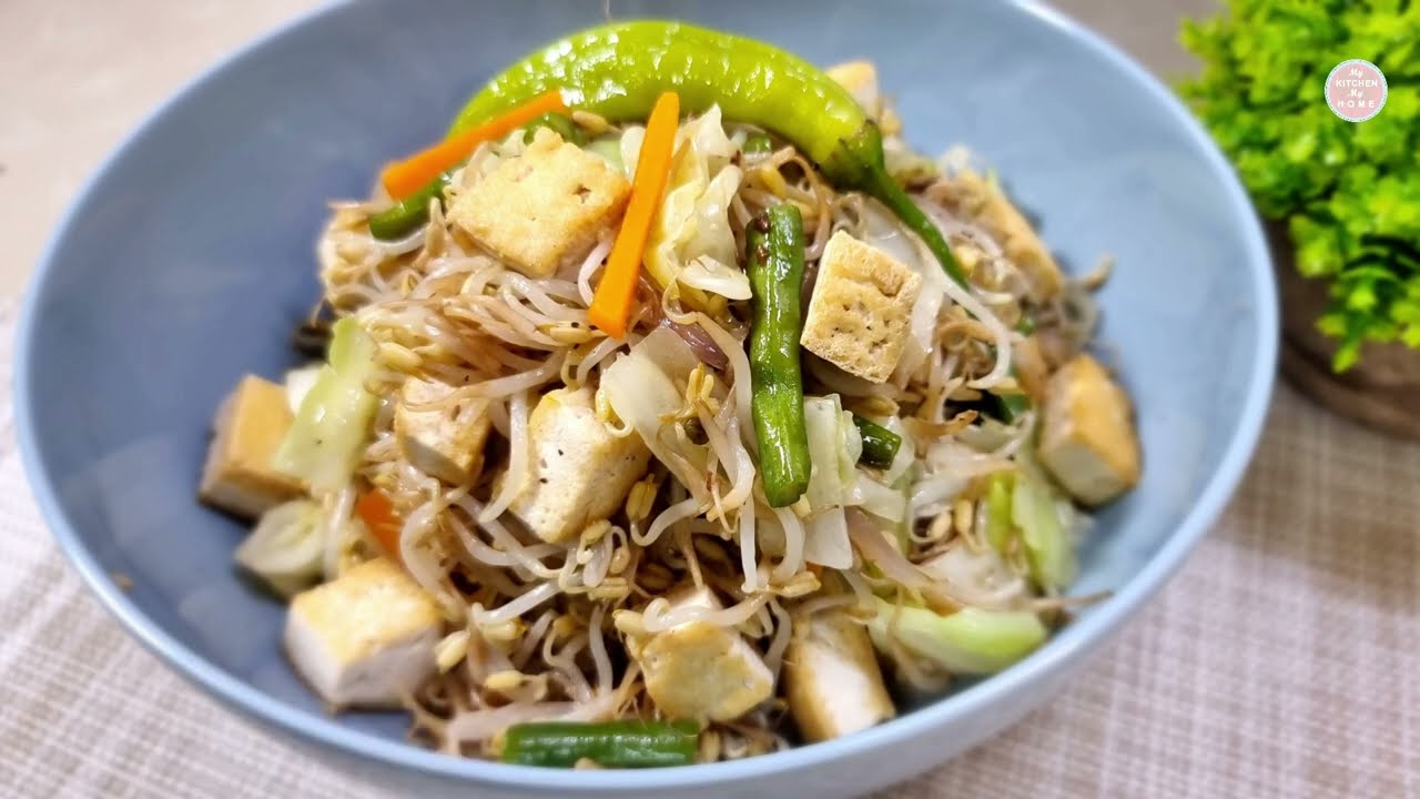 How to cook Ginisang Togue with TOKWA | Stir fry Bean Sprout with TOFU ...