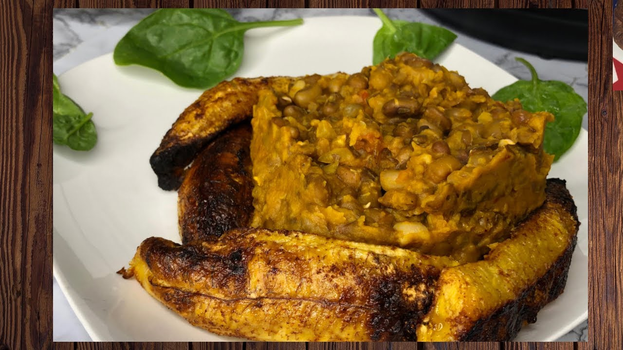 HOW TO COOK BEANS AND GRILLED PLANTAIN PORRIDGE healthy and nutritious ...