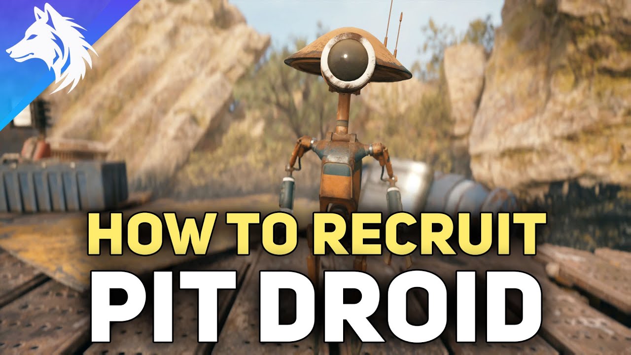 How To Rescue and Recruit The Pit Droid Star Wars Jedi Survivor - YouTube
