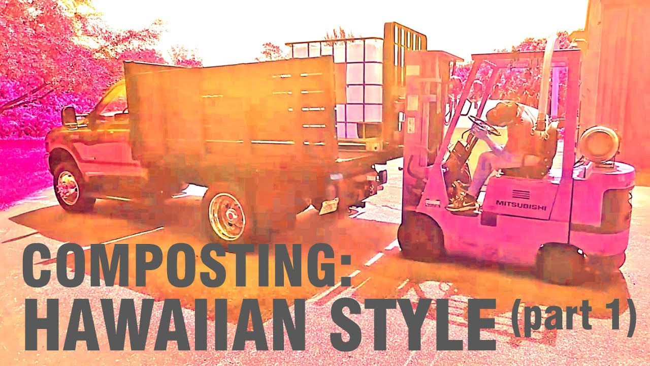 HAWAIIAN STYLE COMPOSTING (part 1): collecting molasses stillage from ...