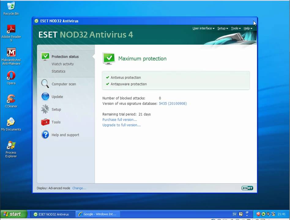 ESET Nod32 AV 4 vs Bitdefender Antivirus Pro 2011 (Part 1) - YouTube