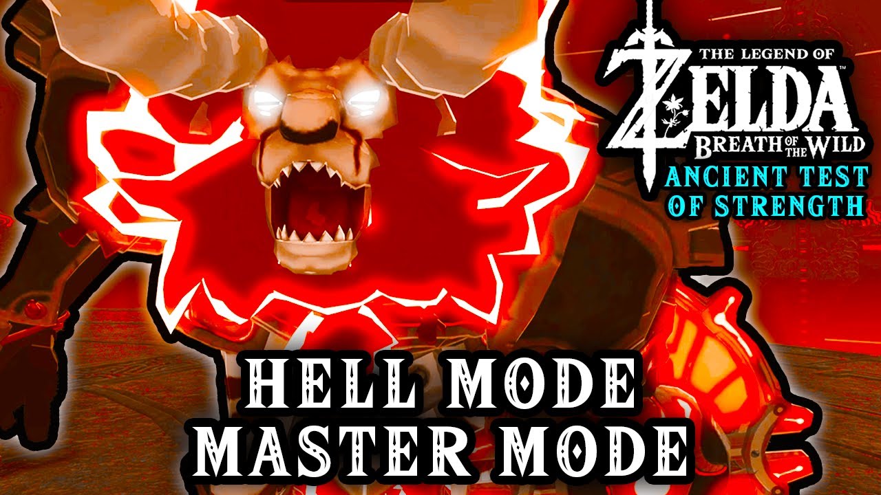 This Breath of the Wild Mod got even HARDER?? HELL MODE Ancient Test of ...
