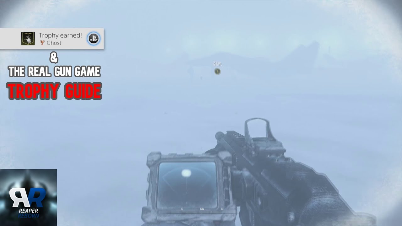 Ghost & The Real Gun Game Trophy Guide[Mission 3] |Call of Duty Modern ...