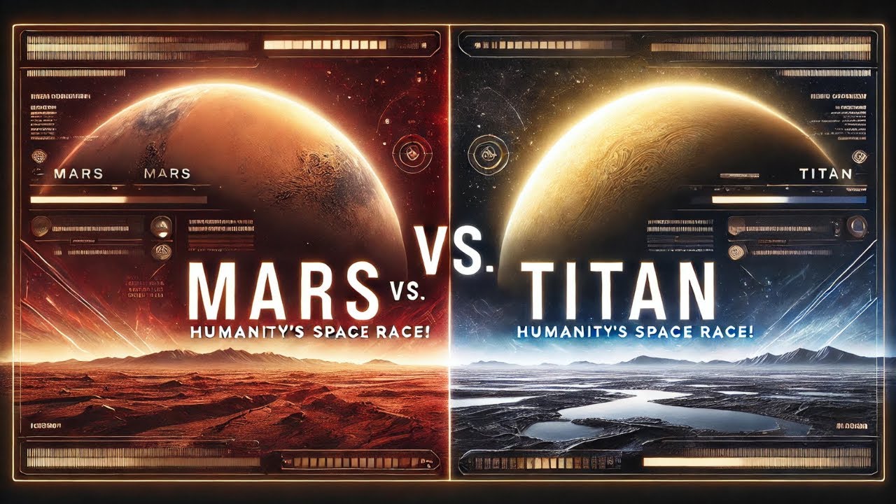 Mars vs Titan Humanity’s Ultimate Space Race for Survival - YouTube