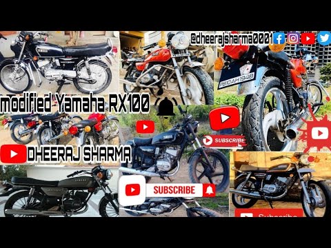 Modified Yamaha RX100 or RX135 /RX100 modification/RX100 alloywheel/RX ...